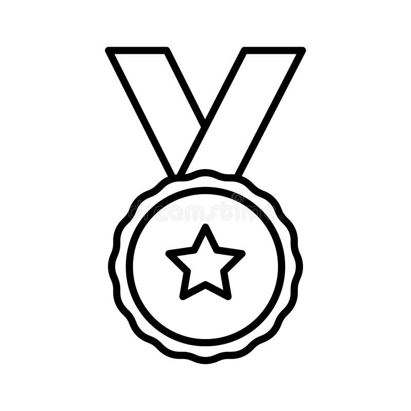Medal Icon Vector Symbol Design Templates Stock Illustrations – 361 ...