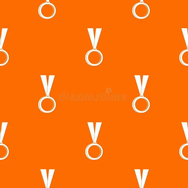 Medal pattern seamless stock vector. Illustration of medallion - 101593370