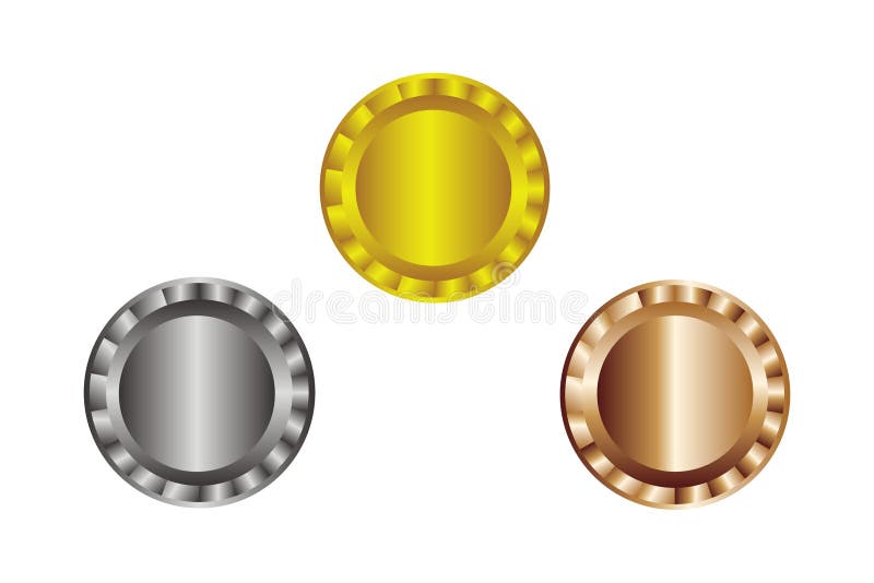 Medal for the Shampion 2 stock vector. Illustration of sport - 207152899