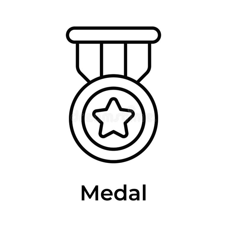 Medal Vector Design, Ready for Premium Use, Editable Icon Stock Vector ...