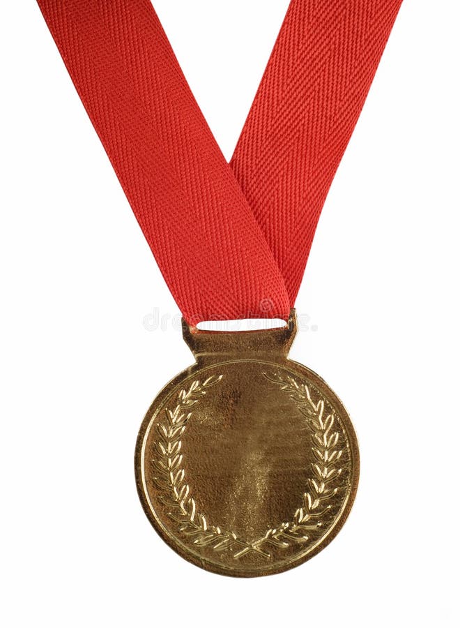 Medalha De Ouro Na Fita Vermelha Foto de Stock - Imagem de prêmio ... Medalha De Ouro Na Fita Vermelha Foto de Stock - Imagem de prêmio ...