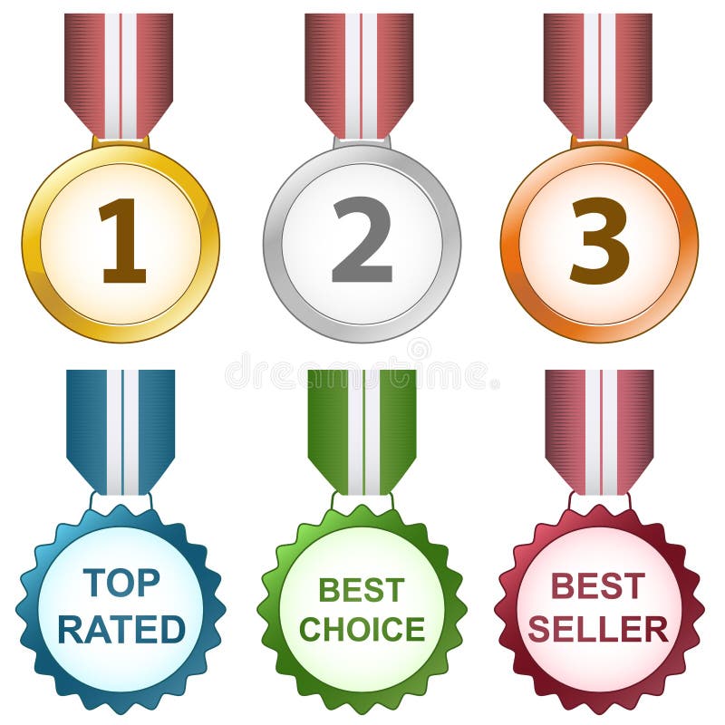 Medaljer Stock Illustrationer, Vektorer, & Clipart – (9,081 Stock ...
