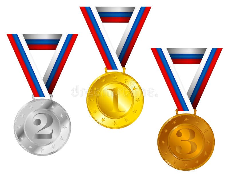 Medaljer stock illustrationer. Illustration av prestation - 36174437