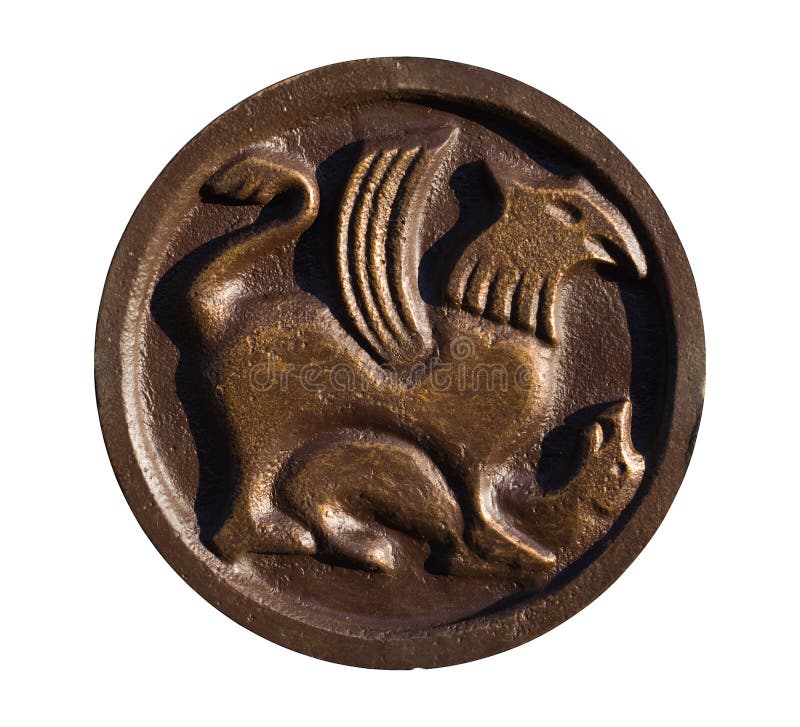 Medallion with Ancient Slavic Designs Stock Image - Image of pendant ...