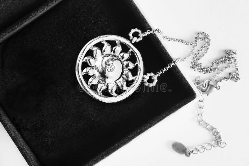 Medallion in a box stock image. Image of gemstone, luxury - 98067007