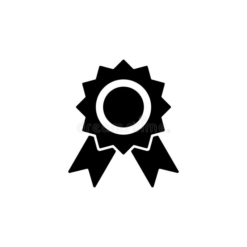 Medallion Icon Flat Vector Template Design Trendy Stock Vector ...