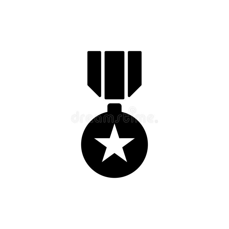 Medallion Icon Flat Vector Template Design Trendy Stock Vector ...