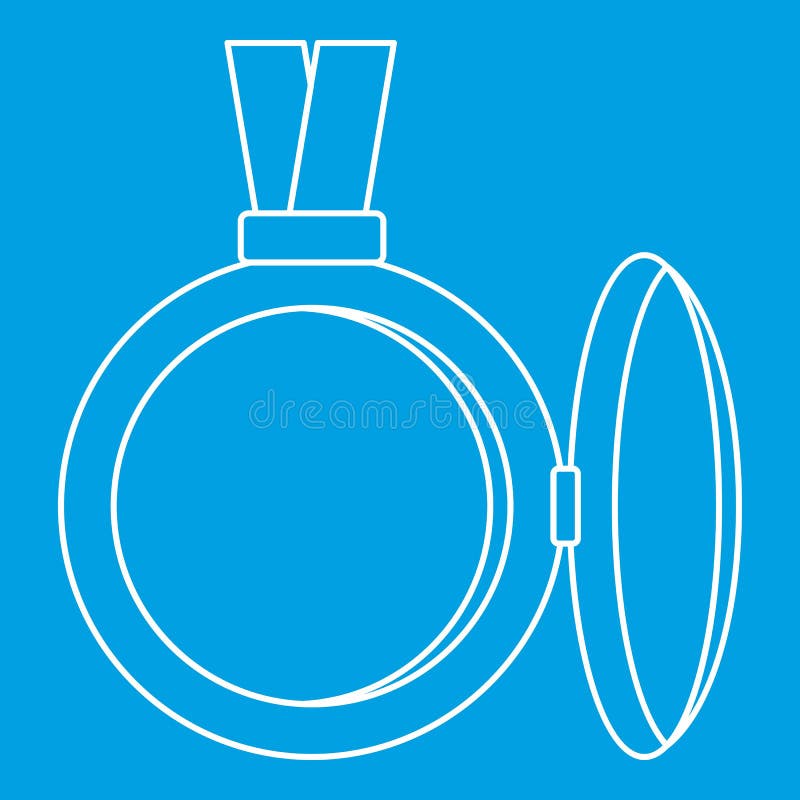 Medallion Icon, Outline Style Stock Vector - Illustration of medal ...