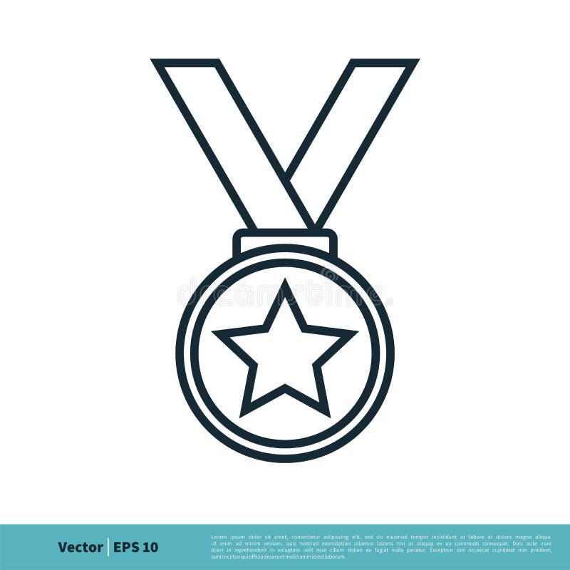 Medallion Icon Vector Logo Template Illustration Design. Vector EPS 10 ...