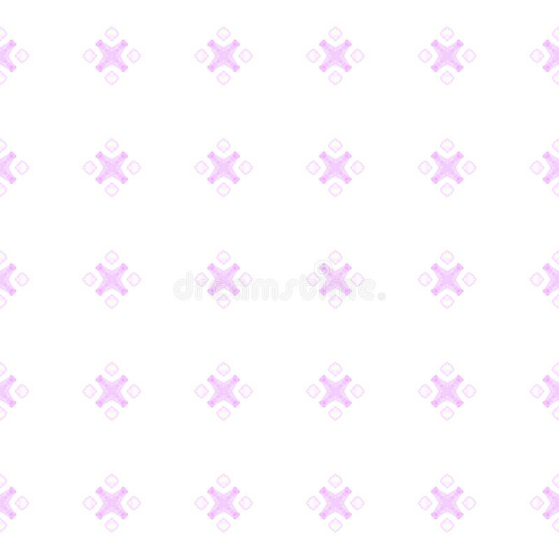 Medallion Seamless Pattern. Purple Mind-blowing Stock Illustration ...