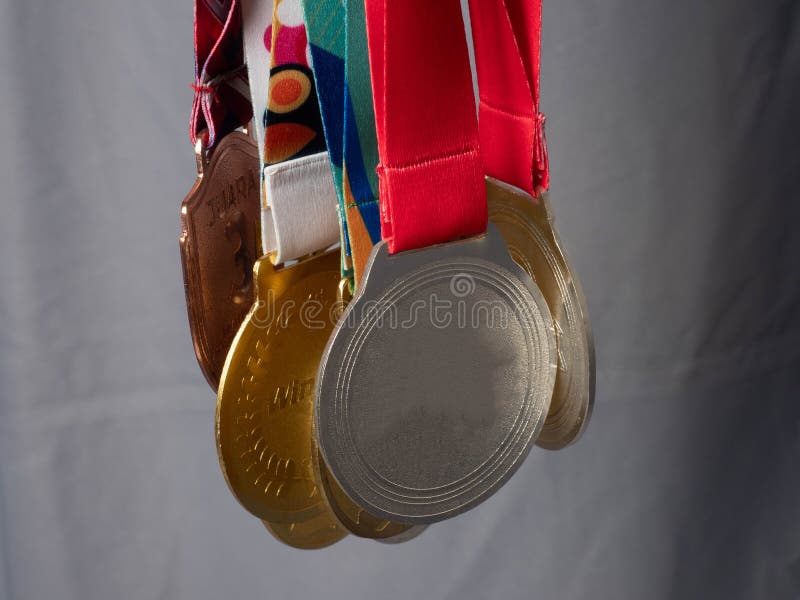 Medals that Used As Apreciation for Winner from a Competition. Usually ...