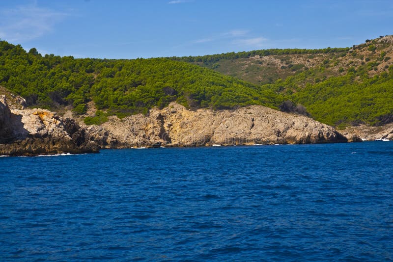 Medas Islands stock image. Image of shore, blue, seaside - 24586069