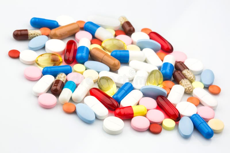 Medecine Pills and Capsules Stock Image - Image of pharmaceutical, pill ...