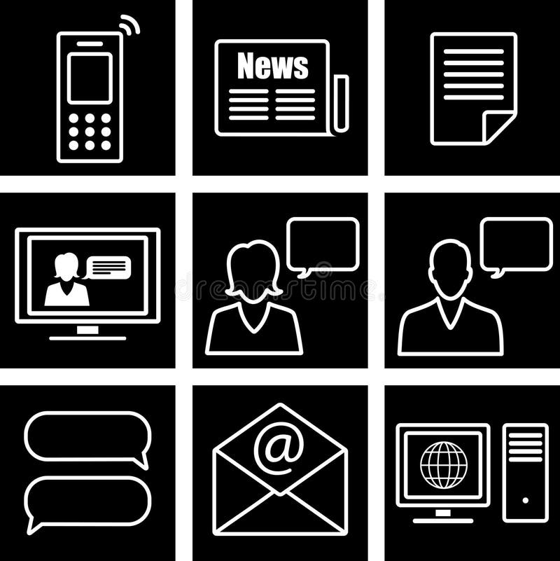 Mededeling vector illustratie. Illustration of krant - 27486762