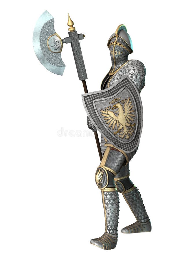 Riddare på den vita hästen stock illustrationer. Illustration av ...