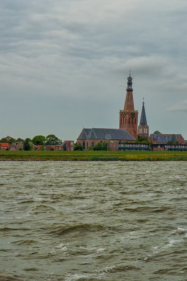 Medemblik stock afbeelding. Image of toren, architectuur - 58970183