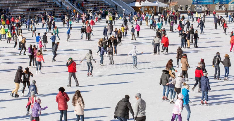 At the Medeo rink. editorial photo. Image of sports - 109162371