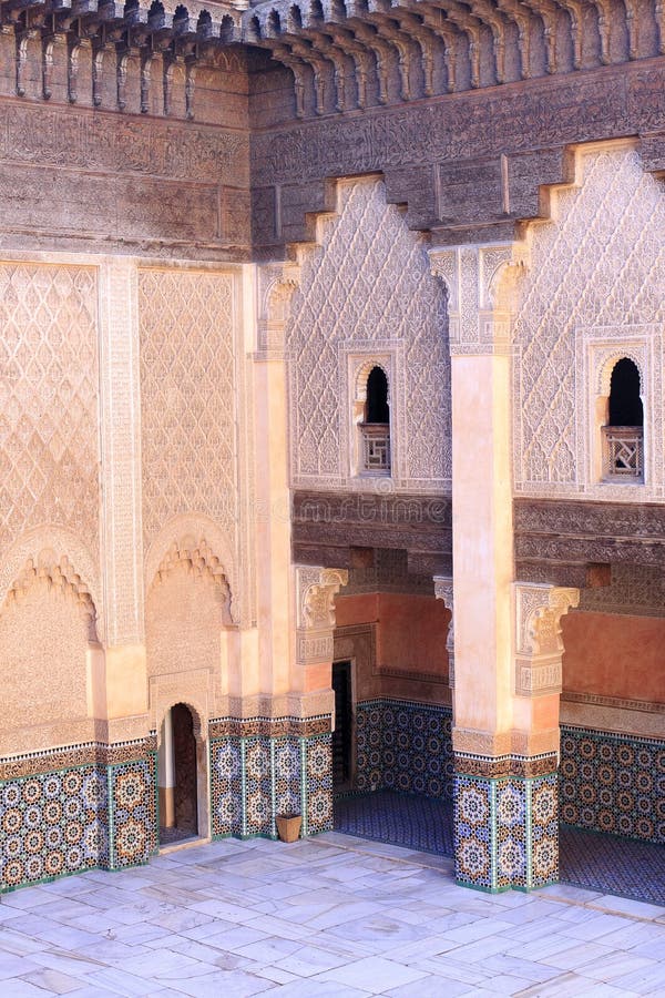 Medersa Ben Youssef in Marrakech Editorial Photography - Image of ...