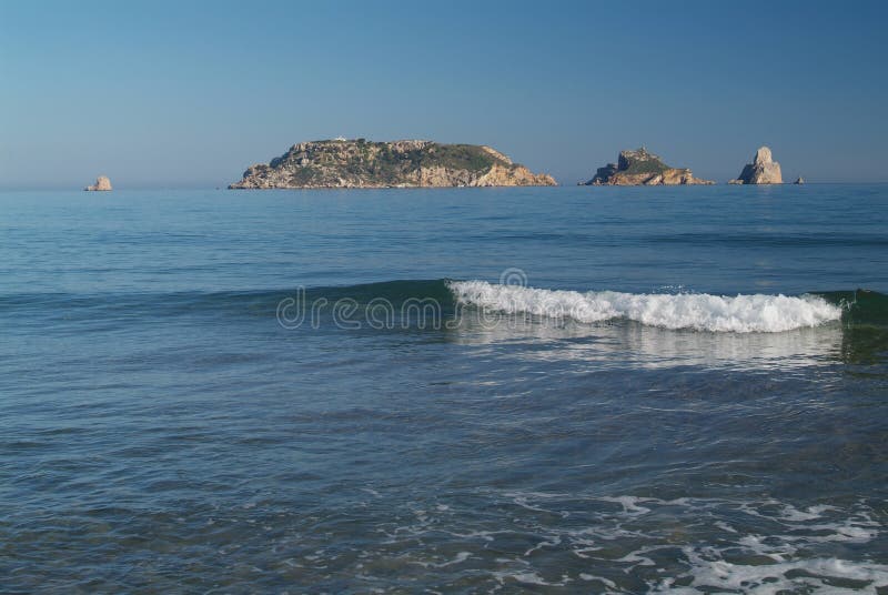 Medes Islands in Spain stock image. Image of vacation - 2981967