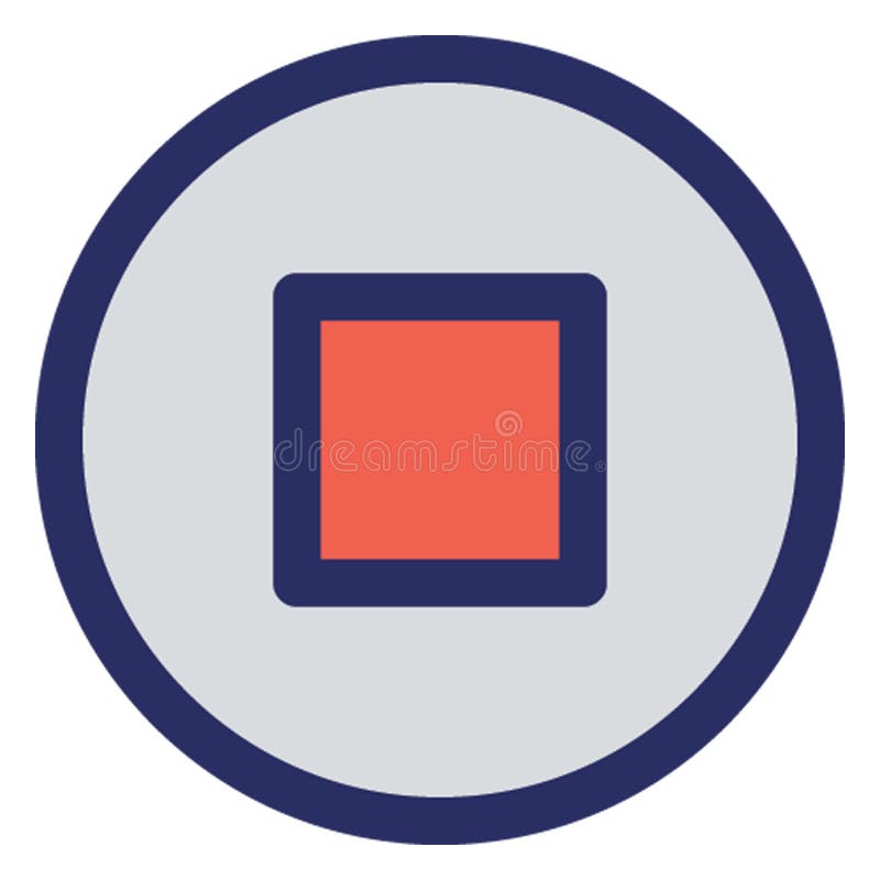Button, Power Button Isolated Vector Icon that Can Be Easily Edited in ...