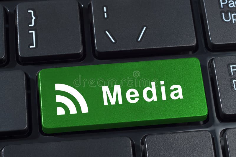 Media button keyboard. stock illustration. Illustration of keypad ...