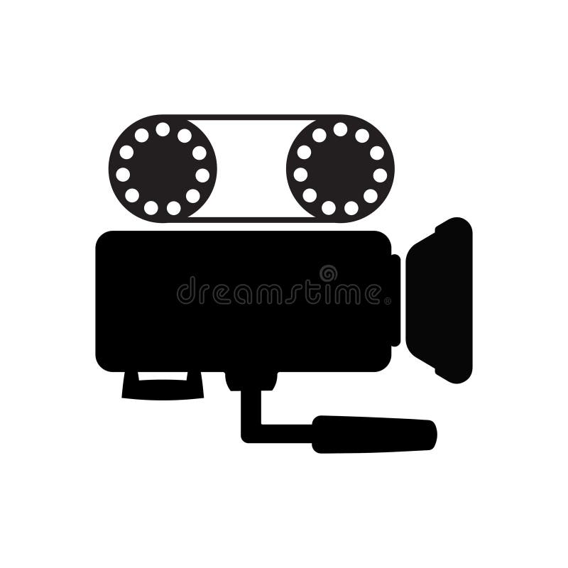 Media Camera and Mike Icon Video Camera Vector Stock Vector ...