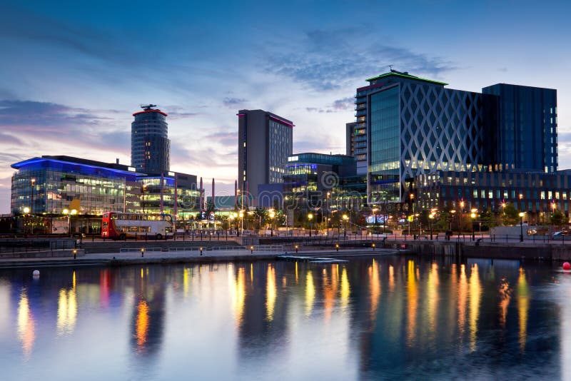 Media City, Salford Quays, Manchester Stock Photo - Image of 2022 ...