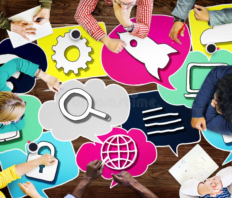 Media Communication Technology Latest Modern Concept Stock Photo ...