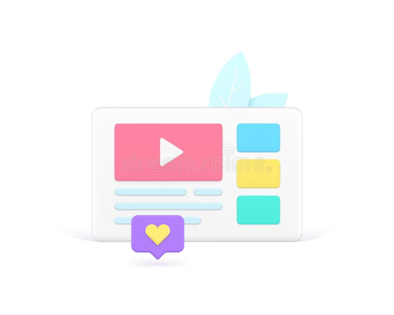 Internet Player Video Stock Illustrations – 47,265 Internet Player ...