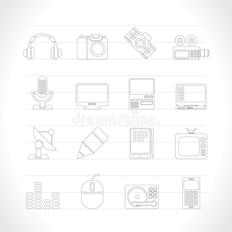 Media Equipment Stock Illustrations – 326,340 Media Equipment Stock ...