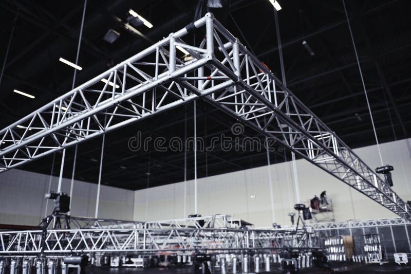 Rigging Truss stock image. Image of steelwork, truss - 29994599