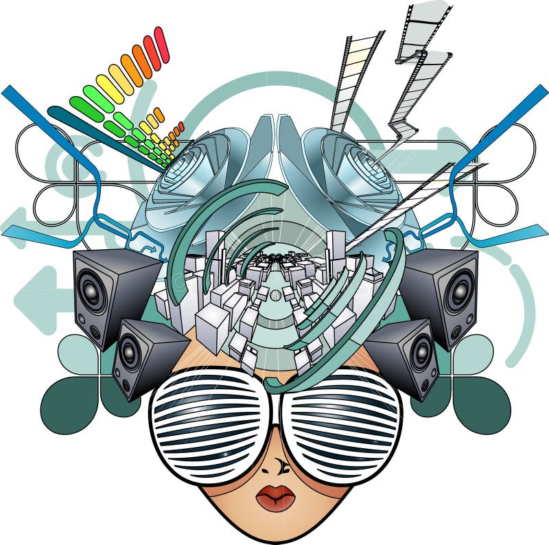 Social Media Man Head Icon Texture Stock Vector - Illustration of ...