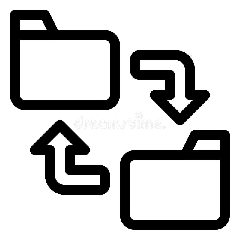 Media icon black and white stock vector. Illustration of black - 194868139