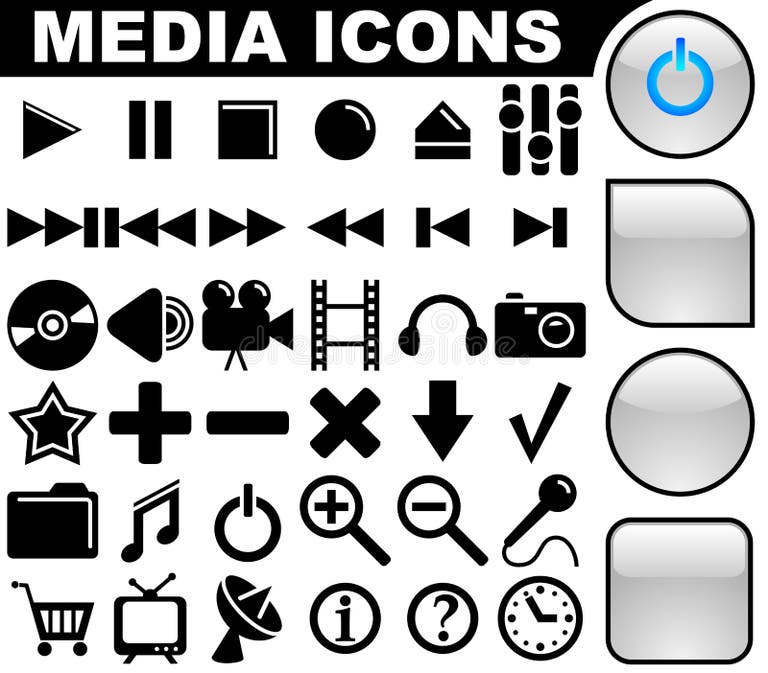 Elements Film Icons Media Stock Illustrations – 2,537 Elements Film ...
