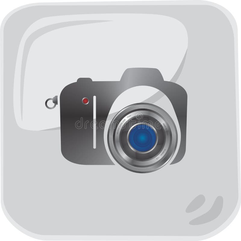 Media interface camera stock vector. Illustration of multimedia - 62698857