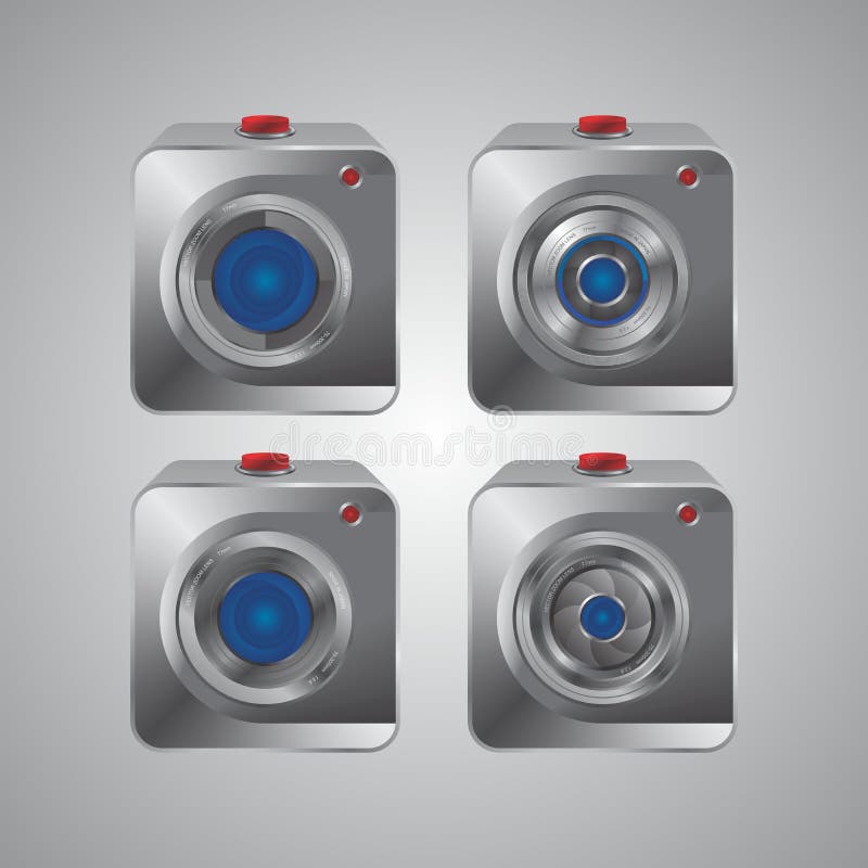 Media interface camera stock vector. Illustration of camera - 62698882