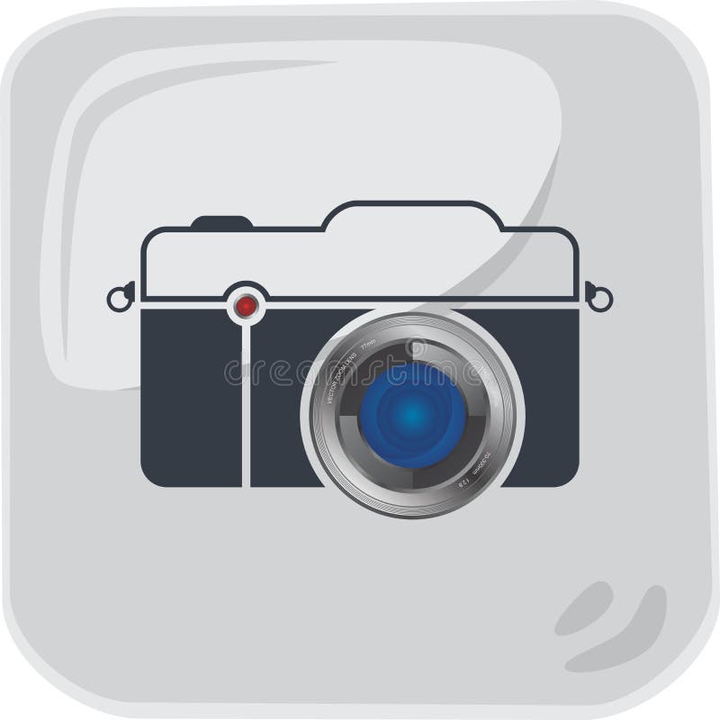 Media interface camera stock vector. Illustration of camera - 62698902