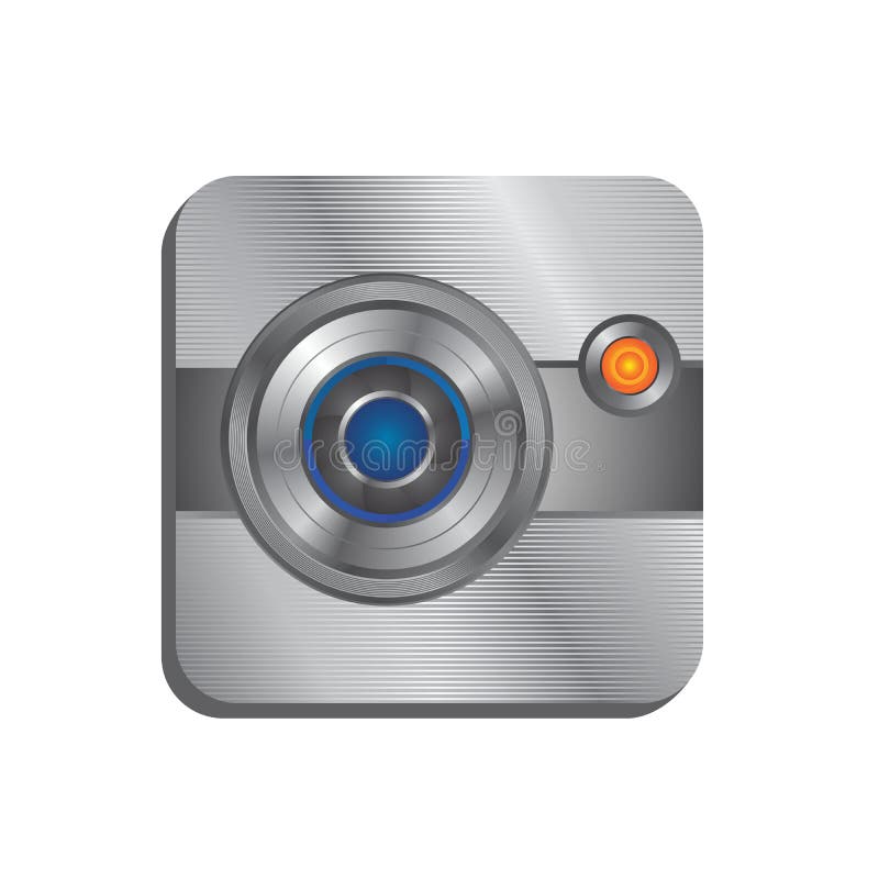 Media interface camera stock vector. Illustration of media - 62699582