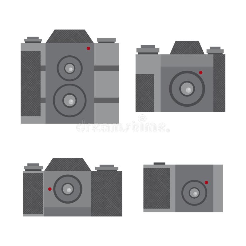 Media interface camera stock illustration. Illustration of vintage ...