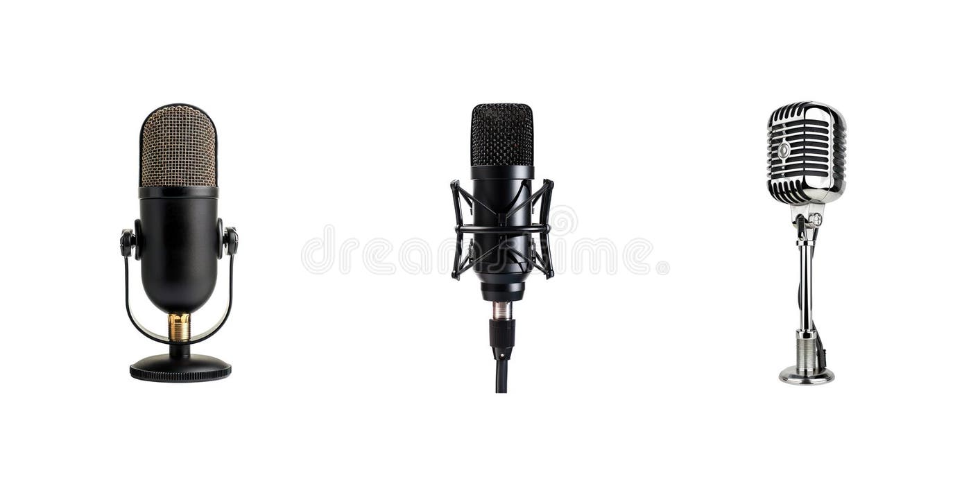 Media Microphone Stock Illustrations – 93,058 Media Microphone Stock ...