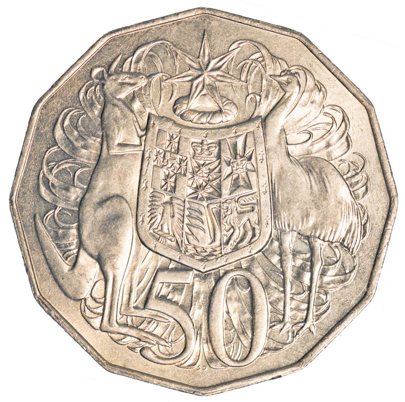 Una Moneda Del Dólar Australiano Imagen de archivo - Imagen de currency ...