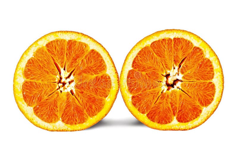 Dos Mitades De Una Naranja Fotos De Stock - Download 104 Fotos Libres ...