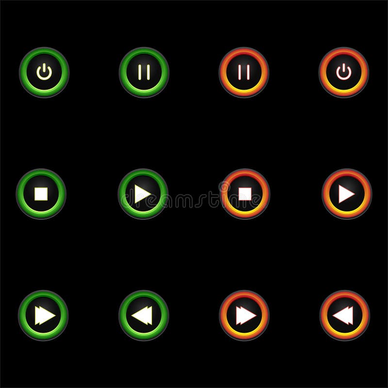 Player Butons Stock Illustrations – 2 Player Butons Stock Illustrations ...