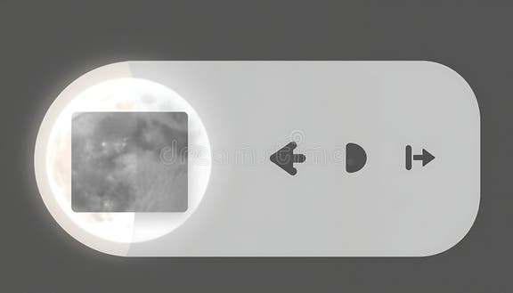 Media Player Control Buttons, Play, Pause, Rewind Icons Generative AI ...