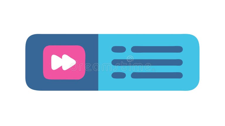 Media Player Controls, Multimedia Playback Interface. Vector Design ...