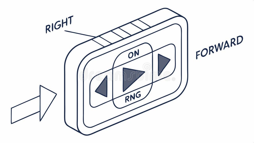 Media Player Controls, Playback and Interface Buttons Vector Design Generative AI Stock ...