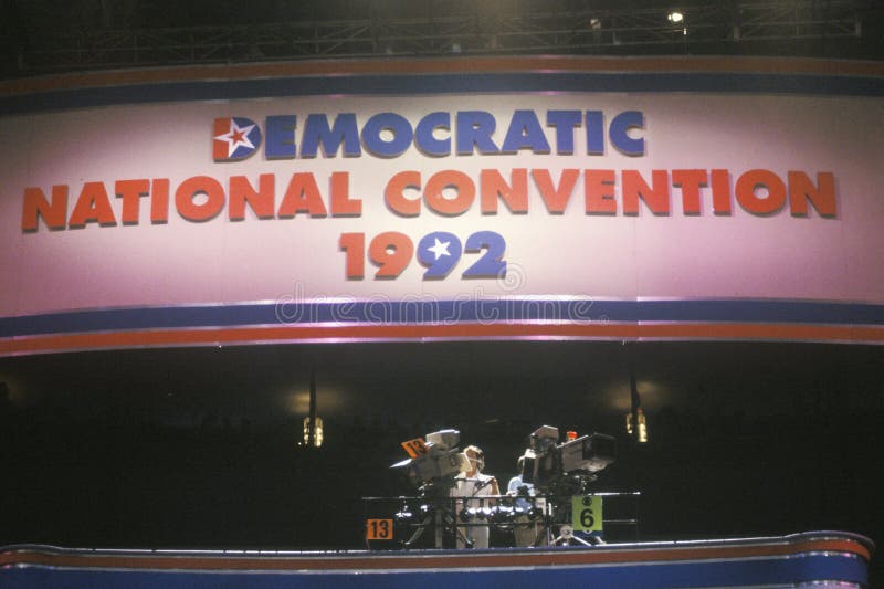 Democratic National Convention at Madison Square G Editorial Stock ...