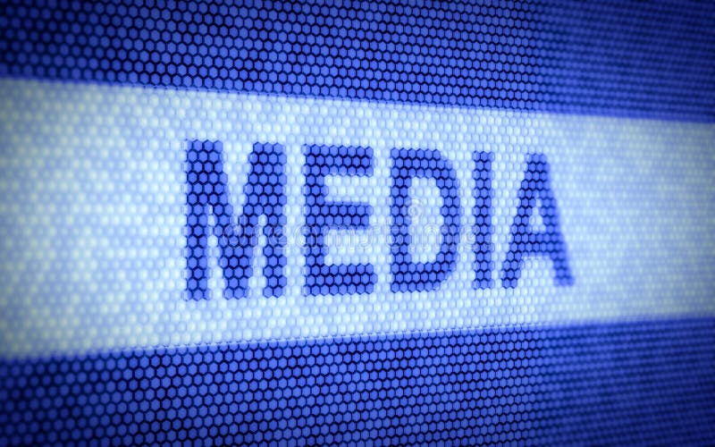 Media screen stock illustration. Illustration of network - 25902526