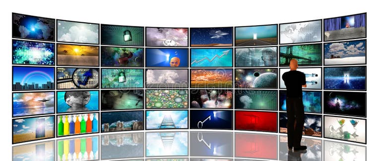 Multi Media Screens Stock Illustrations – 941 Multi Media Screens Stock ...