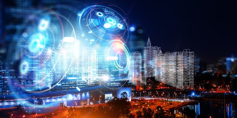 Media Technologies in Business. Mixed Media Stock Photo - Image of ...